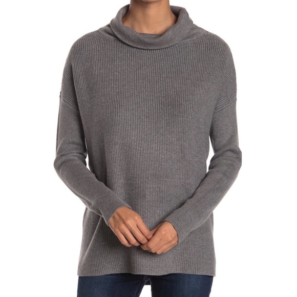Cyrus | Sweaters | Nwt Devotion By Cyrus Charcoal Rib Knit Long Sleeve ...